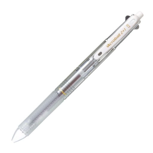【ボール径】0.7mm(黒・赤)【芯径】0.5mm 【方式】スライドレバー式 【サイズ】最大径φ12.0mmx全長149mm 【インキ】油性染料インキ(アクロインキ)【替芯】BVRF-8F-(B・R) (黒・赤) 【軸さや】リサイクル樹脂【...