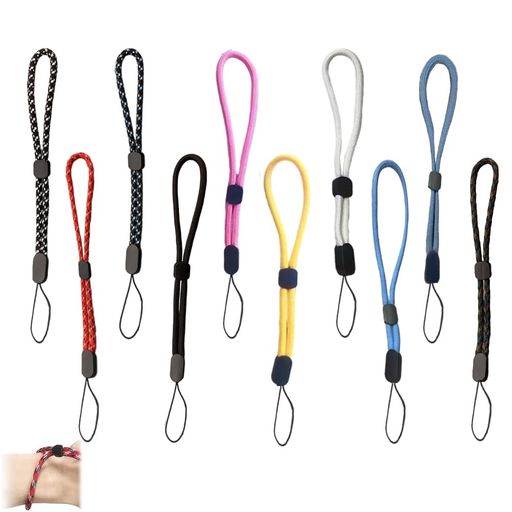 【商品仕様】全長約21cm、10本セット。しっかりとした編み込みデザインで、手首に優しくフィットし、長さ調節も可能。軽量で持ち運びが簡単。 【耐久性&amp;快適な素材】高品質ナイロン素材を採用し、柔らかく肌に優しい手触り。耐久性に優れ、長...