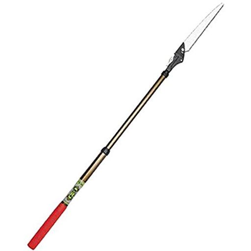本体サイズ:全長1.18から1.8m 本体重量:約660g 材質:刃=刃物鋼、ハンドル=アルミ合金 原産国:日本 刃長:270mm