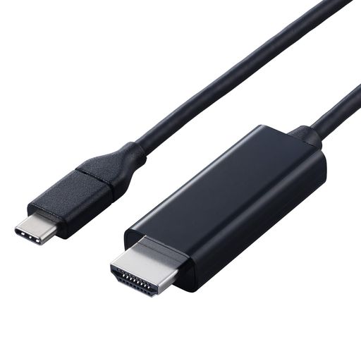 モニター HDMI(R)ポート搭載のディスプレイなどに映像を出力できる変換ケーブルです。USB Type-C(TM)ポート搭載パソコンなどの映像信号を、HDMIポート搭載ディスプレイなどに映像を出力することができ、画面複製と画面拡張に対応し...