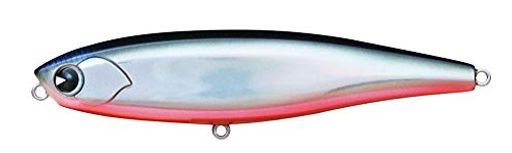 全長:100mm / 自重:18g カラー: #CP100-014 銀黒スペシャル タイプ:トップウォーター / レンジ:0cm / アクション:ドックウォーク メインターゲット:シーバス / 推奨エリア:港湾、干潟、河口、河川、磯 コンセ...