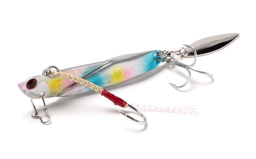 主な対応魚種:イナダ カツオ カンパチ ヒラマサ ブリ タイプ:スーパーシンキング サイズ:83mm/重量:40g カラー:レインボー CRB 入り数:1個