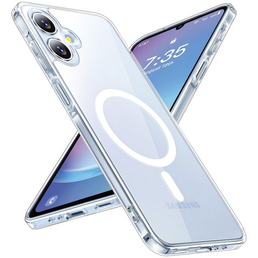 【MagSafe対応で一瞬高速充電!】a25 5g ケースのバックパネルに38個の強力なN52マグネットを搭載し、振っても安定感抜群の高速充電を実現!充電しながらゲームも楽しめ、ワイヤレス充電や各種MagSafe対応アクセサリーにもピッタリ...