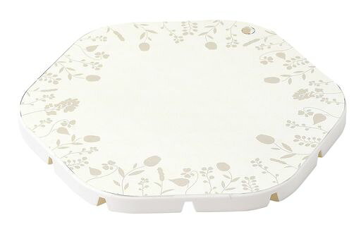 製品サイズ:(約)幅18.5x奥行20x高さ1.2cm 製品重量:(約)0.274kg 材料の種類:本体/鉄(メラミン焼付け塗装) 生産国:日本