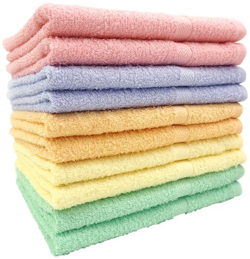 【フェイスタオル10枚セット】商品タイプ:薄手/やわらかタイプ サイズ:約33x83cm生産国:日本 素材:綿100% 【日本タオル産業発祥の地】泉州タオルとは、約130年の歴史と伝統を誇るタオル産地、大阪泉州地域で生産される後晒しタオルの...