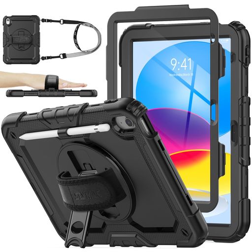 対応機種:本品は2025年 11インチiPad(A16)及び2022年 10.9インチiPad第十世代の専用デザインケースです。モデル番号: A3354/A3355/A3356/A2696/A2757/A2777だけに適用されるため、ご購入...