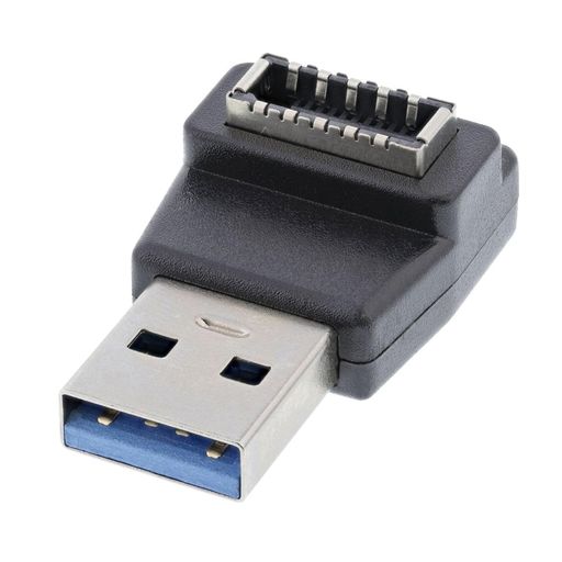 CYアダプタタイプAUSB3.0オス-タイプEUSB3.1フロントパネルヘッダソケットマザーボード拡張データアダプタ90度角度 このアダプタは、マザーボード上の既存のUSB3.0ヘッダをUSB3.1ヘッダに変換するコンバータです。これは、適...