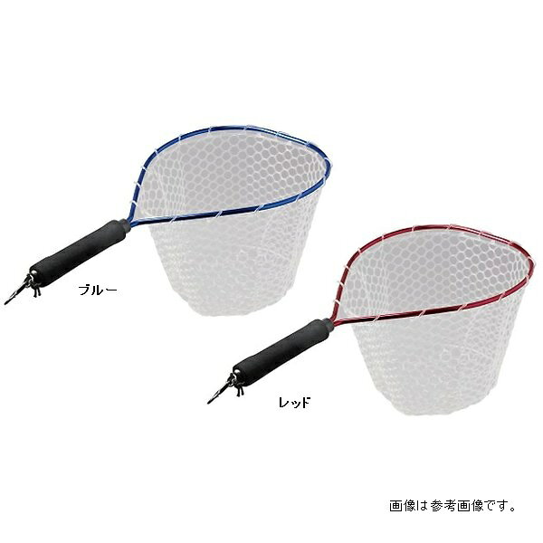 魚を優しく守り、熱がこもりにくいクリアラバーランディングネット搭載。ルアーがネットにからみにくく手返し抜群。軽量なアルミ枠を採用。グリップのEVAは取外し可能。ゴム付ナスカンで腰等に装着したまま魚をすくえます。