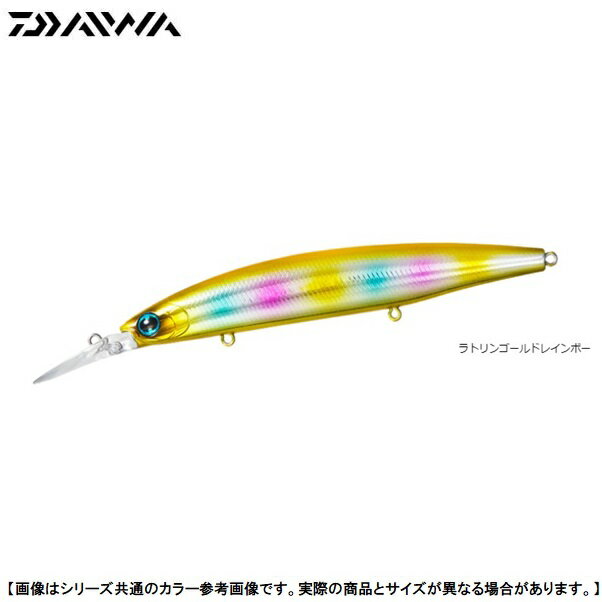 品名:110S-DRタイプ:スローシンキング サイズ（mm）:110 標準自重（g）:22.6（ラトリンカラーは22.8g）潜行レンジ（cm）:最大約2mアクション:ハイピッチタイトウォブンロール飛距離（m）:最大72平均70.2フック仕様...