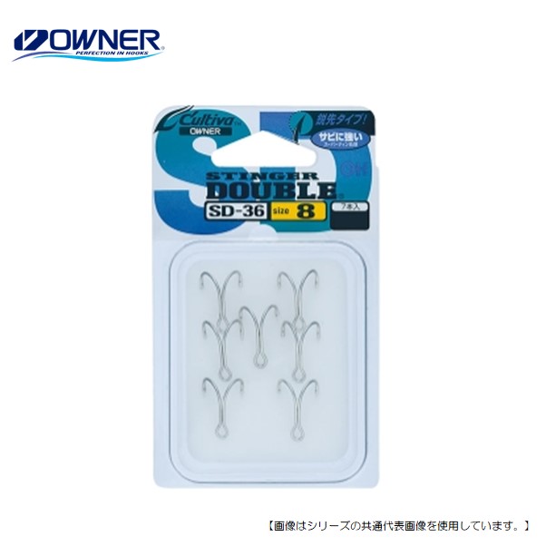 バス・シーバスetc・・・最も汎用性の高いダブルフックです。レギュラーワイヤーのダブルフック。バス用ミノーからライトソルトウォーター用バイブレーションまで。装着の際、ご注意ください！ヒートンタイプのアイに装着する場合は、ヒートン側をあけて装...