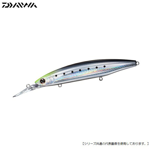 タイプ:スローシンキングサイズ（mm）:110標準自重（g）:22.6潜行レンジ（cm）:最大アクション:ハイピッチ飛距離（m）:最大72フック仕様:#6トレブル