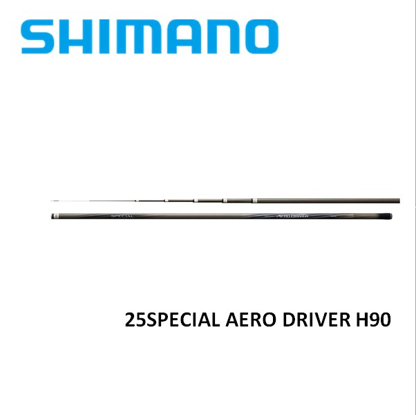 品目名:25スペシャル エアロドライバー H90全長(m):9.0H表示:H2.6継数(本):7仕舞寸法(cm):142.5自重(g):225.0先径(mm):1.6元径(mm):24.9適合オモリ(号):0-4適合水中糸(ナイロン・号):...