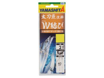 2本の針でがっちり掛ける強度抜群のワイヤー直結仕掛 【しなやかワイヤー】太刀魚に喰い込みがいい、しなやかなワイヤーを使用！【ご当地仕掛】関西エリアで名手が使用している仕様を再現！【スナップ付】仕掛を装着しやすいスナップ付き！