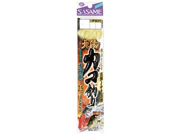 真鯛やイサキ、青物等を本格的に 狙えるカゴ釣り専用仕掛。 全長：2.5m仕様：2本鈎×2セットハリス9号：3号10号：4号11号：5号