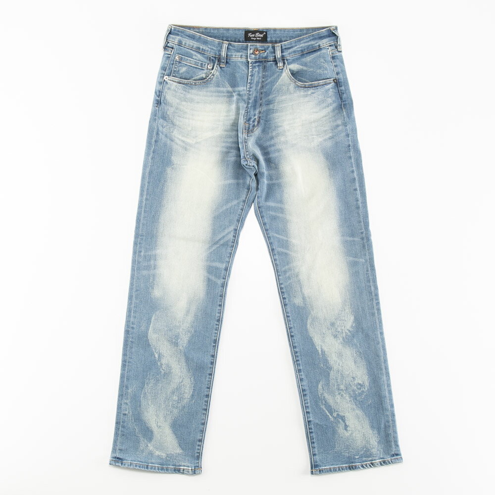 COMMENT ストレッチが効いた快適な穿き心地のデニムパンツ。 色鮮やかな濃淡が魅力的な抜染加工を施し、コーディネートを格上げしてくれます。 【ブイメン/V-men】 【カラーバリエーション】ブルー(20) SPEC 【素材】コットン98...