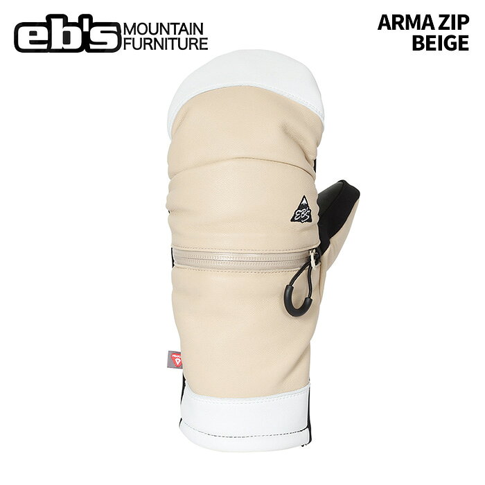 アルマジップ #4500013 color:BEIGE size:XS,S,M,L あたたかさにさらに実用性を追求したミトングローブ。 ファスナー&インナー付属で スマホ撮影もスーパースムーズに 手の甲は本革。 中 綿 に は「 prima...