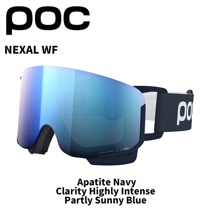 NEXAL WF カラー : Apatite Navy レンズ : Clarity Highly Intense / Partly Sunny Blue フィット : Wide Fit (Asian Fit) Nexalは、単に視力を保護す...