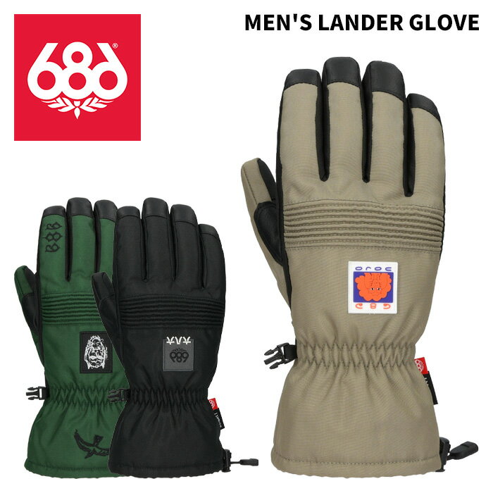 MEN'S LANDER GLOVE Colors: SAGE, MOSS-GREEN, BLACK Sizes: S, M, L, XL 【SPECIAL FEATURES】 ・300g Polyfill Back / 120g Poly...