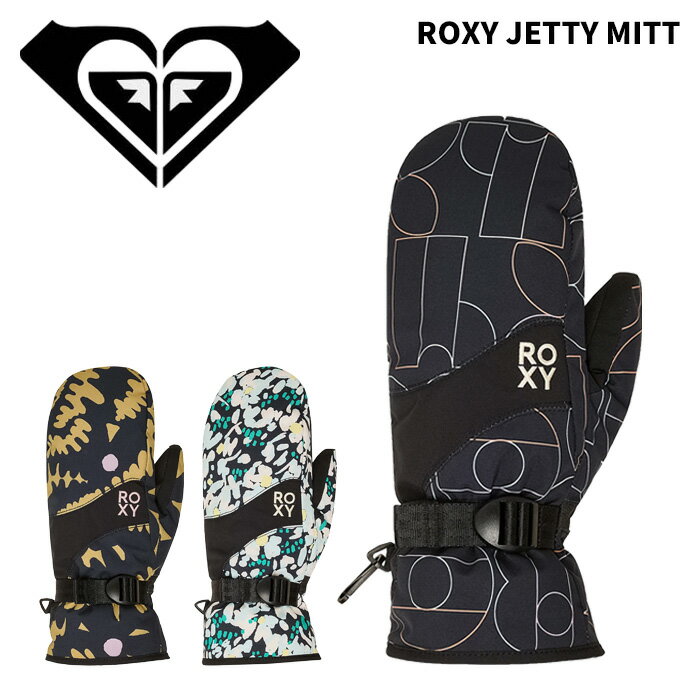 ROXY JETTY GLOVES カラー: KVJ3, TMG1, KVJ6 サイズ: S, M, L ・10,000mm撥水・防水性機能がしっかり雪をガードするミトンは、グローブ内部が冷えにくく寒がりのライダーにおすすめです。 ・雪の侵...