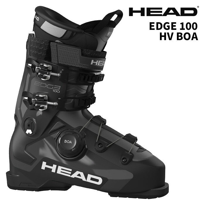 HEAD ヘッド スキーブーツ EDGE 100 HV BOA カラー : BLACK-WHITE サイズ : 25.5cm, 26.5cm, 27.5cm, 28.5cm, 29.5cm 【ARTICLE NUMBER】 605335 【...