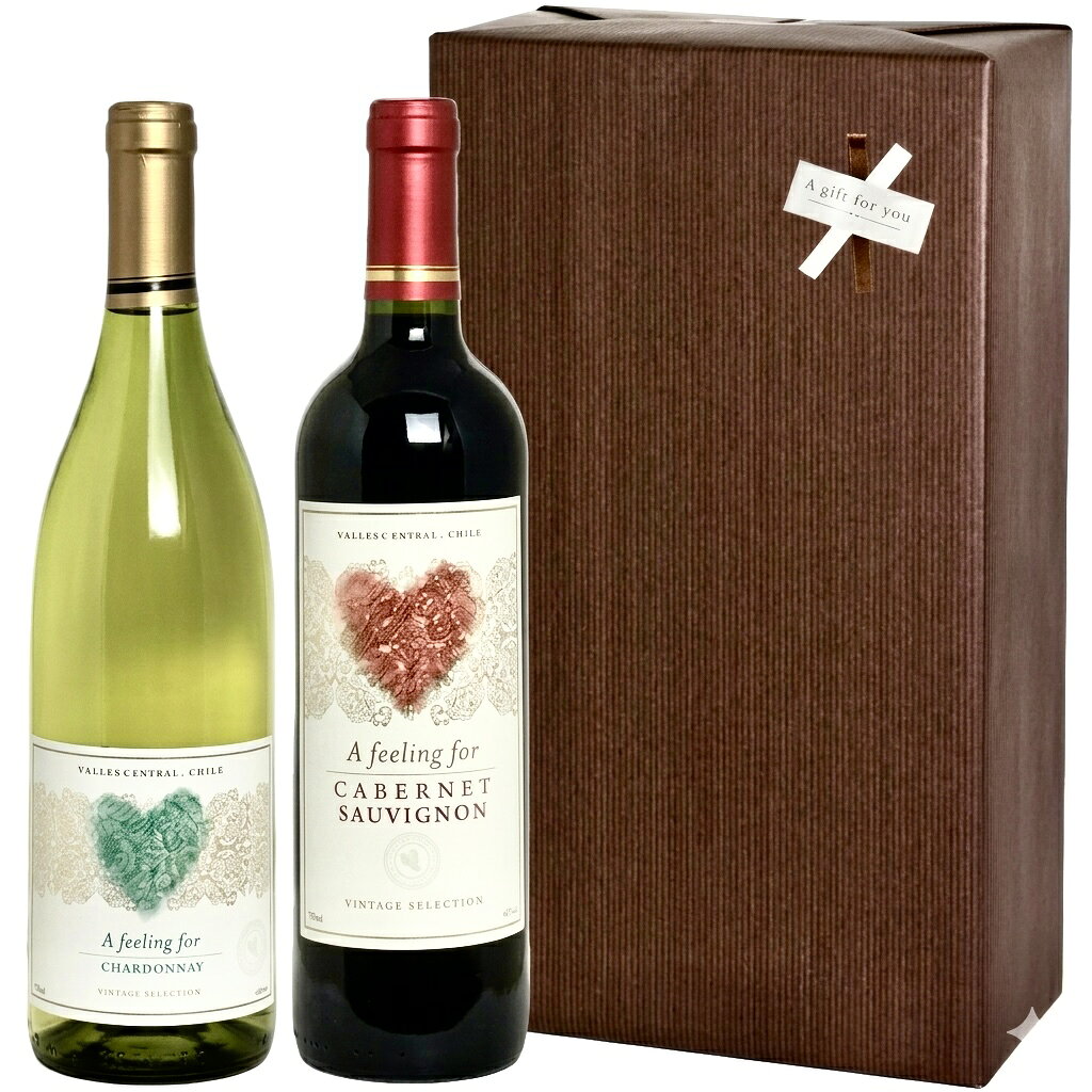 ●ア・フィーリング・フォー カベルネソーヴィニヨン ・名称：赤ワイン ・内容量：750ml×1本 ・原材料：ブドウ ・生産地　チリ ・格付　 ・品種　カベルネ・ソーヴィニヨン ・味わい　フルボディ ●ア・フィーリング・フォー 　シャルドネ ...