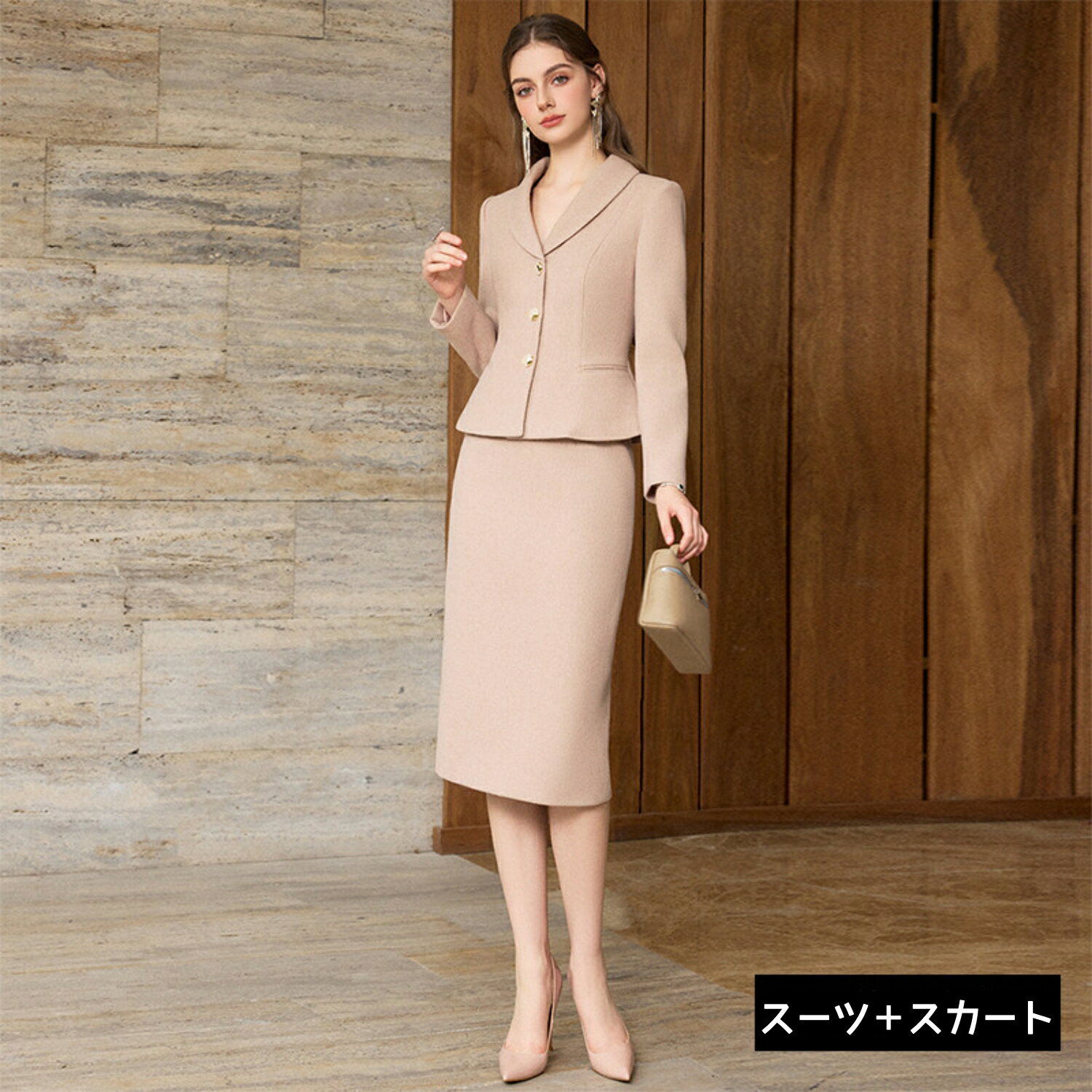 ポイント ご家庭の洗濯機で洗えるおしゃれが好きな女性に向け 縦横に伸びる2wyayストレッチ素材 入学式や入園式、卒業式や卒園式はもちろん、七五三お宮参りなどフォーマルな装いがおすすめのシーンにぴったり。 素材 ポリエステル 78.7%、レ...