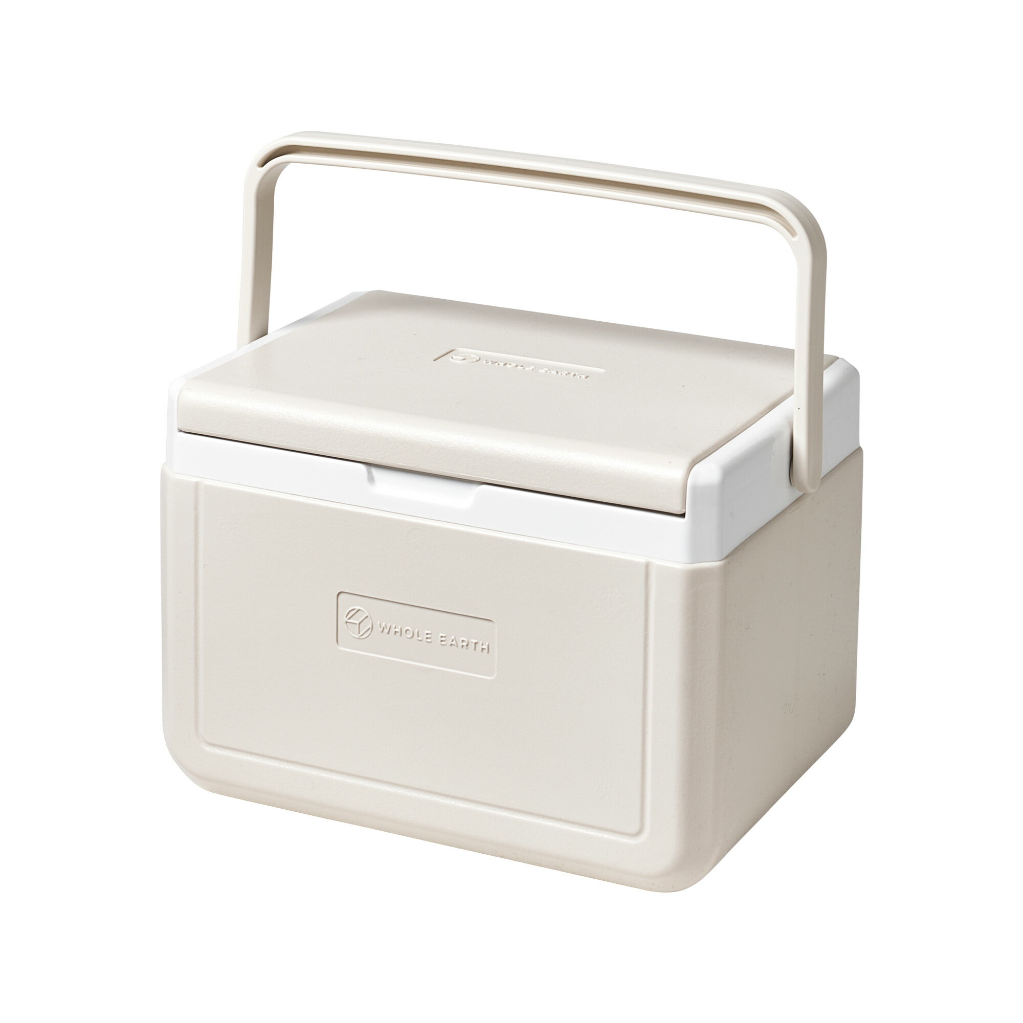 Product 350ml缶、6本収納可能。上蓋をオープン、スライド、裏返すことで上蓋裏側を簡易ボトルホルダーしても使用できます。 レジャーやお買い物でとりあえず「冷やしたい」そんな時はより簡単で軽快、コンパクトで持ち運びも楽々なCOOLP...