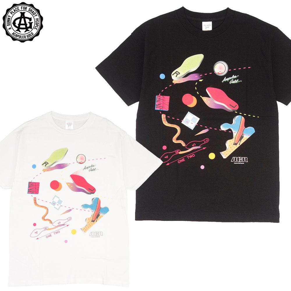 商品詳細 【ブランド】 Acapulco Gold/アカプルコゴールド 【アイテム】 半袖Tシャツ/DANCE TEE 【商品説明】 ユーモアとひねりの効いたメッセージ性の強いグラフィックデザインが印象的なブランド。【Acapulco Go...
