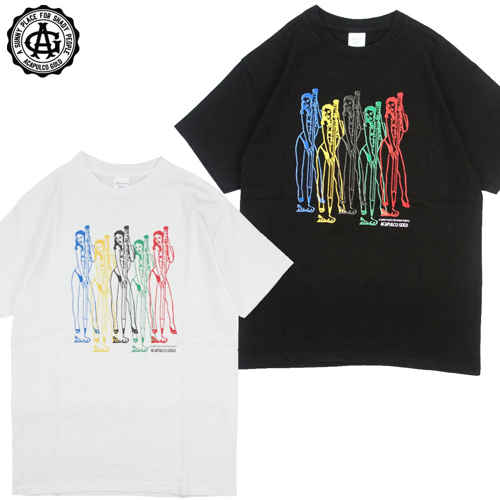 商品詳細 【ブランド】 Acapulco Gold/アカプルコゴールド 【アイテム】 Tシャツ 半袖/ADDICTED TEE｜ストリート スケーター メンズ レディース ファッション 【商品説明】 ユーモアとひねりの効いたメッセージ性の強...