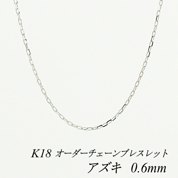 ITEM INFORMATION 素材 18金ホワイトゴールド (K18) ※無垢 (中空ではありません)※ニッケルは含まれておりません サイズ プレート幅 2.5mmチェーン太さ 0.6mm長さ 15cm〜20cm※アジャスター調整カンな...