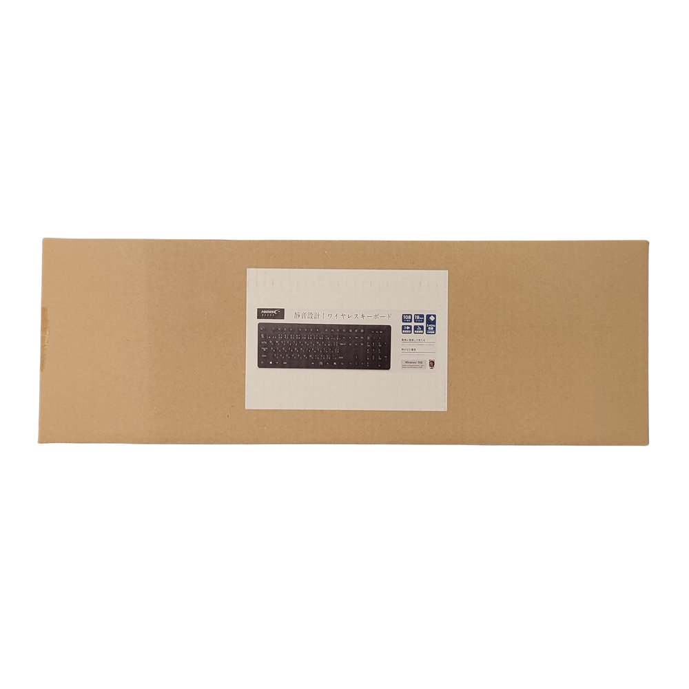 【商品詳細】 ■型番：R-HDKB-206WBK ■JANコード：5584279550212 ■規格：ワイヤレスキーボード ■対応OS：Windows10, 8 , 7(SP1), VISTA(SP2), XP(SP3) ■対応I/F：US...