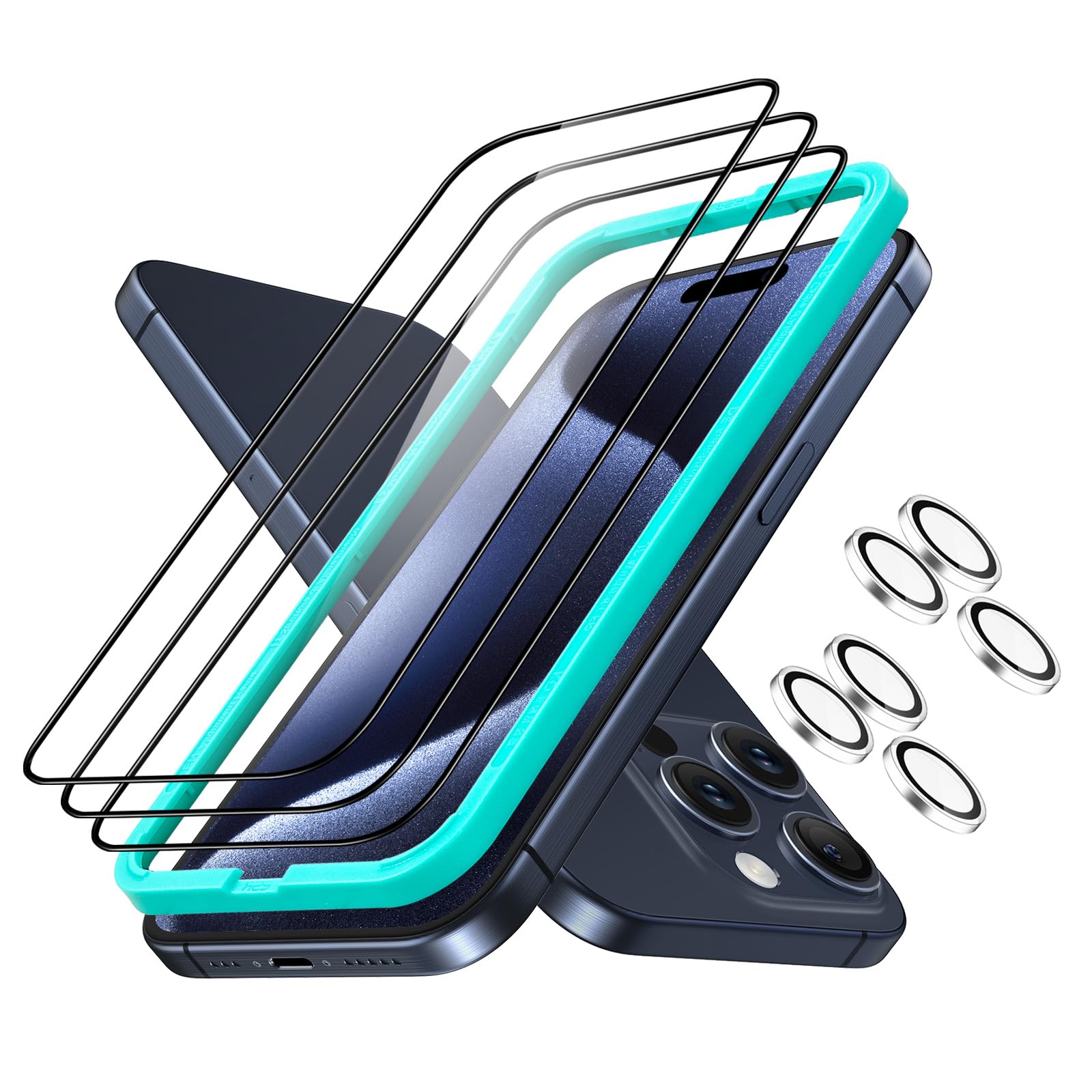 対応機種iPhone 15 Pro Max専用です。 究極のスクリーン保護マックスに強化されたArmoriteガラスは、50kgの耐衝撃性と超タフな耐傷性を備え、落下、衝撃、傷から画面を強力に保護します。 スムーズでクリーン薄い撥油コーティ...