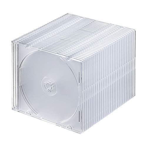 収容量:ブルーレイメディア・DVD・CD1枚 入り数:30枚セット サイズ:W142×D5.2×H124.5mm 商品の対応・詳細についてはサンワサプライホームページをご確認下さい