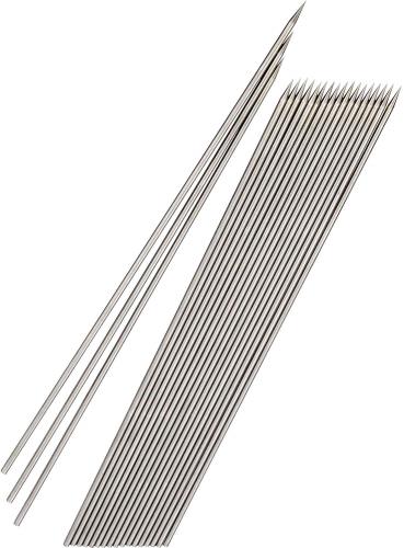 サイズ:直径1.6mm 長さ24cm 素材・材質:18-8ステンレス(SUS304) 原産国:日本 本体重量:75g セット内容:20本セット