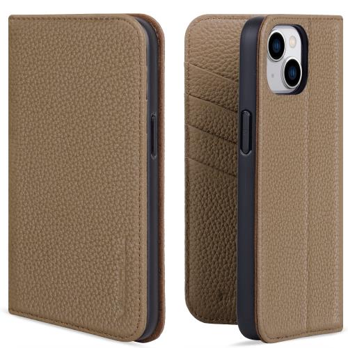 携帯ケース対応機種iPhone14 Plus(6.7インチ、2022年発売)★対応機種と画面サイズをよくご確認のうえ、ご購入いただけますようお願い致します。 多機能：収納機能、横置きスタンド内側に実用性のカード入れポケット×3、内側ポケット...