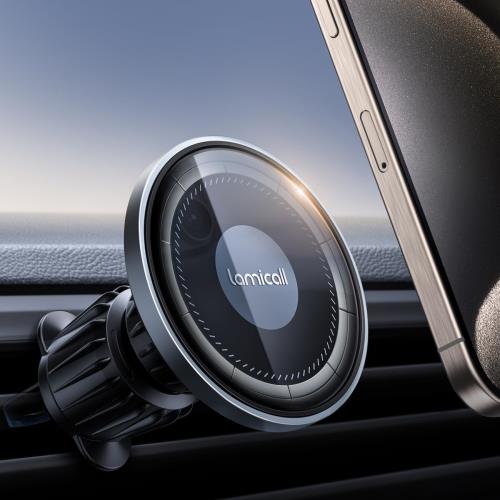 💥ご注意ワイヤレス充電機能はありません。❗❗ボールジョイントのサイズは約15mm。❗❗❗ルーバークリップのフック長さ調整範囲：12mm~26mm。幅(奥行き)が12mm以下、26mm以上のエアコンルーバーは使用できません。ル...