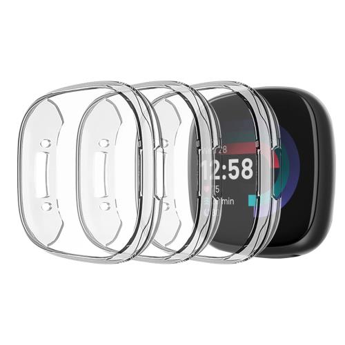 対応機種Fitbit versa 4/Fitbit sense 2スマートウオッチ専用保護ケース。 ご注意：ケースを取り外してから充電対応 製品素材柔軟なTPUを採用して、薄く丈夫で柔軟性が高くて、耐久性があります。表面がメッキ仕上げなので...