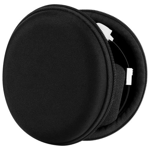 サイズ内寸 9.5 x 8.5 x 5 cm 高品質硬 シェルケースはヘッドホンを落下、衝撃ま又は衝突から守ります。 付属ポーチは、ケーブル、コード、イヤーパッド、ヘッドホンアンプ、充電器、アダプターなど様々なアクセサリを収納できます。 互...