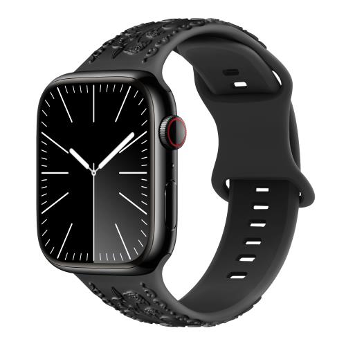 対応機種iWatch 49mm / 46mm / 45mm / 44mm / 42mm対応。バンドの表面に数個の調整穴があり、長さが自由に調整可能です。手首サイズは170-220mmの方に適します。購入前に、お手首の周りを測定してください。...