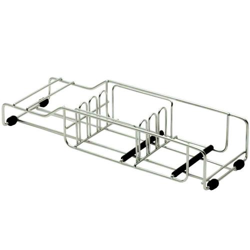 三徳・ペティからパン切り、出刃まで包丁4本スッキリ収納できる 手に優しい先丸加工 ユニットで引出しスッキリ サイズ:9.5×30.5×5.4cm 本体重量:231g 本体/18-8ステンレススチール、ゴム足/シリコーンゴム(耐熱温度200度...