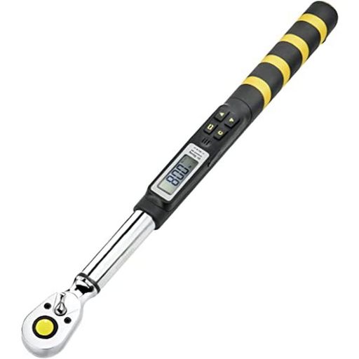 英語名:D-Torq Wrench DX トルク測定範囲:4~80Nm ピークホールドモード、トラックモードの2モード 連続使用バッテリー持続時間:48時間 付属3/8"用ソケット:8、9、10、11、12、13、14、15mm、 1/4"...