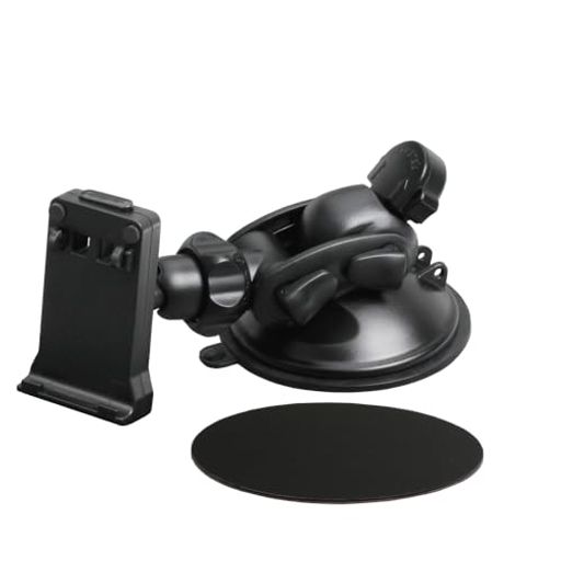 ・ゲル素材なので、ダッシュボードに直接取り付けできます。吸盤内が真空状態になり、表皮が柔らかいダッシュボードにもしっかり国定できます。また吸盤タイプなので乗せ換えも手軽にできます・アーム角度を3か所で調整できるので設置高さ・角度の微調整が可...