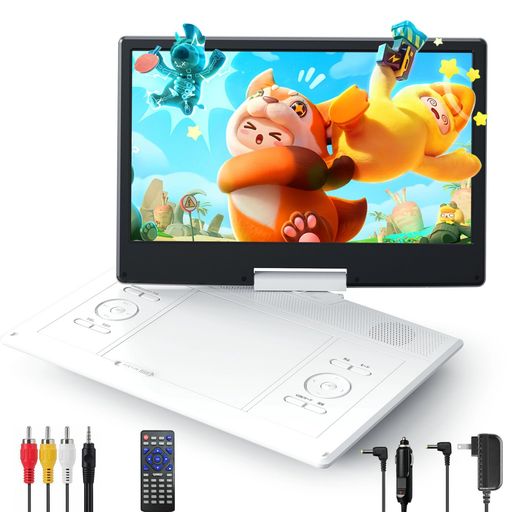 「大画面での快適な視聴」Surfola ポータブルDVDプレーヤーは、14.1インチのHD液晶画面を搭載し、映画やビデオを鮮明に楽しめます。その大画面は、優れた視認性を提供し、家庭でも外出先でも最高の視聴体験を実現します。お子様のお気に入り...