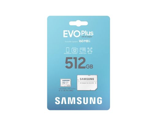大規模な作業に簡単に取り組むことができます。EVOPlusでは、超高速U3は、最大160MB/秒の転送速度で、大量のファイルでも確実かつ迅速に転送します。A2、V30、UHS-Iインターフェースのおかげで、4Kビデオは完璧なままで、大規模な...
