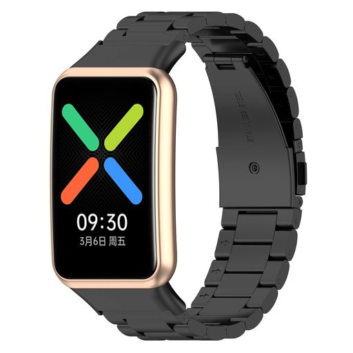 【対応機種】OppoWatchFree専用バンド 【快適なデザイン】長時間使用の間てバンドは変なにおいが出てきません。本革より耐水性に優れ、清潔もより便利です。肌には摩擦しない、快適な使用感。日常、仕事中にもフィットできます。つけ心地もとて...