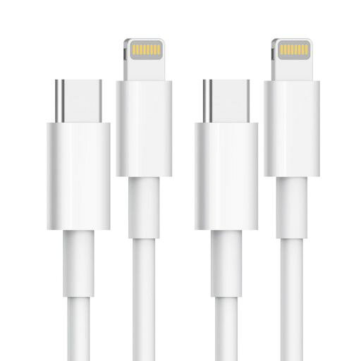 【USB-C Lightningケーブル·MFi認証済&amp;lightning充電ケーブル】弊社のiphone充電ケーブルはLightningコネクタのユーザー向けに特別に設計されて、MFi認証を取得し、PD急速充電も対応できて、知能チ...