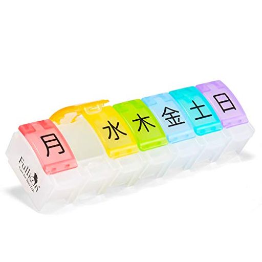 🍀【製品仕様】サイズ:16.8x5.2x3cm。重さ:70g 🍀【1週間1日1回】見やすい曜日マークで、必要な薬をすぐに探し出せます。 🍀【ワンタッチで開け閉めできる】関節炎やお年寄りに優しい...
