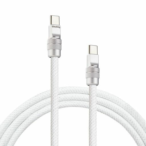 超高速240W充電:ChubbyCableのUSB-CtoUSB-Cケーブルは、最大240Wの超高速充電。※高速充電には、内蔵の電力管理チップ、充電ケーブル、充電器、およびデバイスのシステムの連携が必要です。USB-AtoType-Cは60...