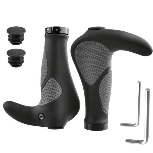 ✅【上質素材】グリップと一体型の自転車バーエンドバーはTPR、PP、アルミ合金を採用していて、握り心地が良いです。ロードバイク、クロスバイク、マウンテンバイク、MTB、BMXなどに適しています ✅【製品寸法】補助ハンドルバーの取り付けチュー...