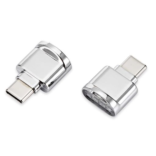 USB Type C USB-C - Micro SD SDXC TFカードリーダーアダプター。MacBookや携帯電話用。 カード互換性:MICRO SD/SDXC/TFカード USB Type-Cポートと最大480Mbpsのデータレート...